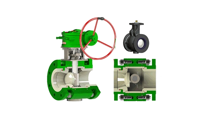 Ceramic Lined Eccentric Rotary Ball Valve, Rotary Globe Valve | Sun Yeh